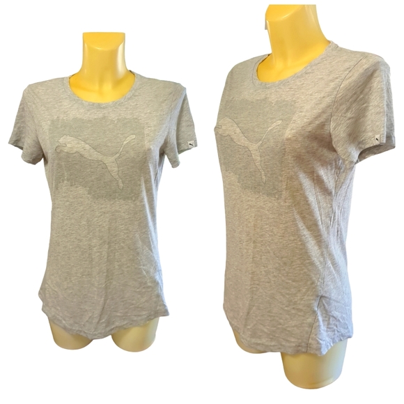 Puma | Tops | Bundledpuma Grey Graphic Tee Shirt | Poshmark